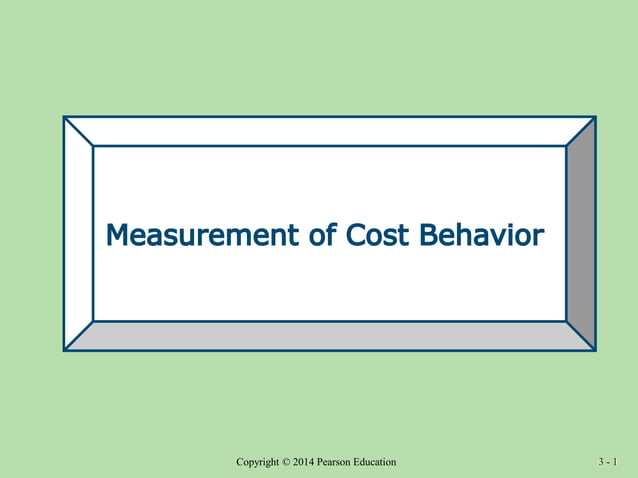 Measurement of Cost Behavior.ppt