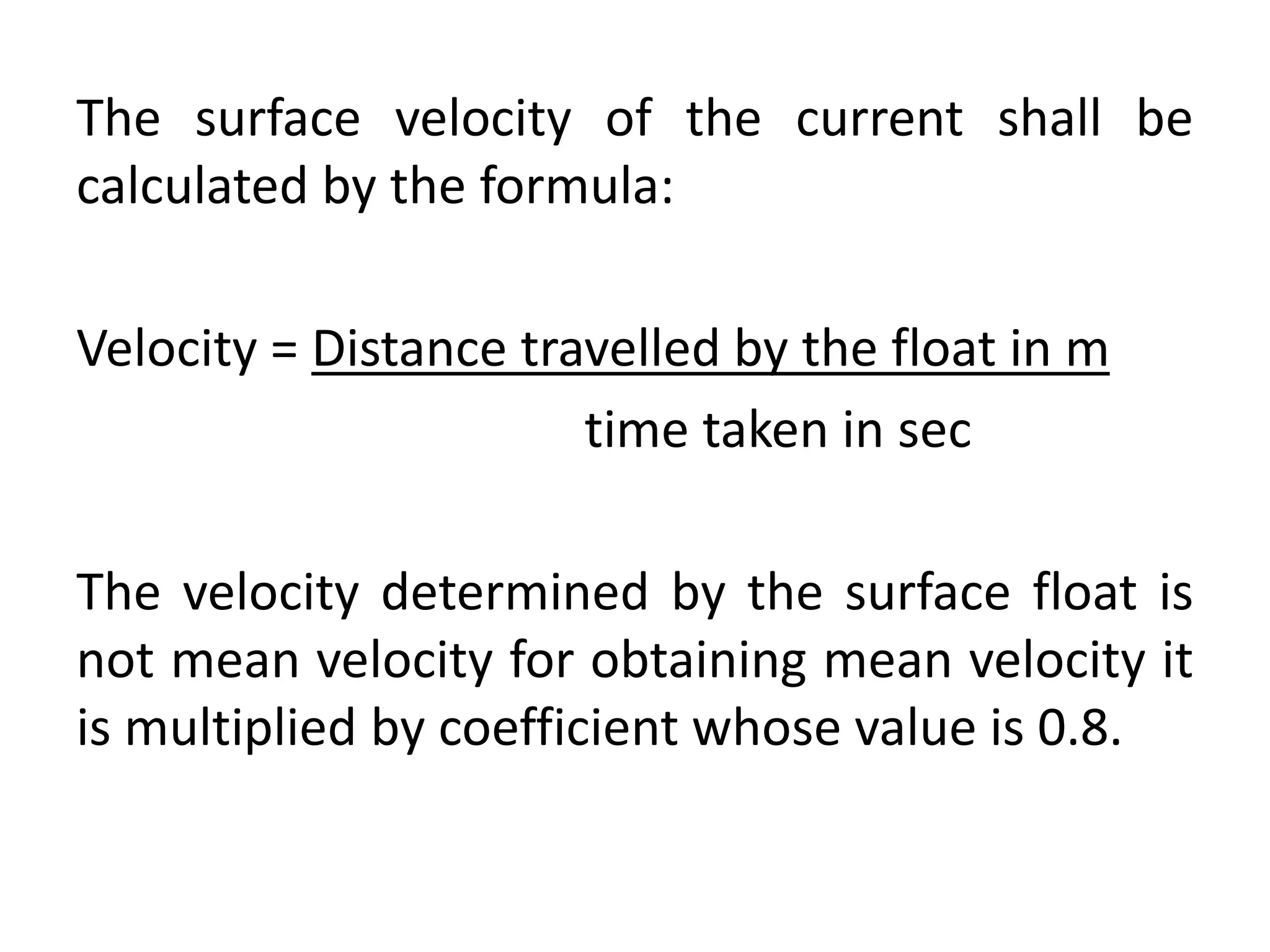 Measurement of discharge in channels & Design of lined canal | PPTX