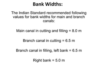 Measurement of discharge in channels & Design of lined canal | PPTX