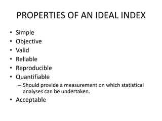 Measurement of diseases | PPTX