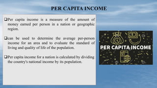 Measurement of economic development | PPTX