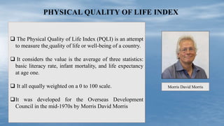 Measurement of economic development | PPTX
