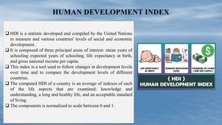 Measurement of economic development | PPTX