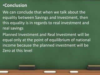 Measurement of equilibrium level of national income | PPTX