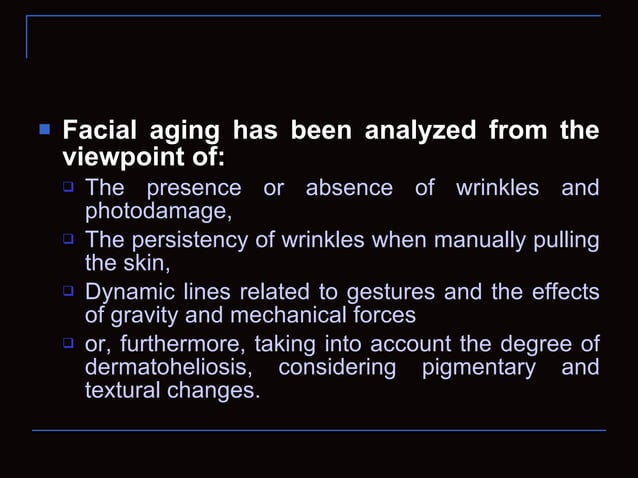 Measurement Of Facial Skin And Soft Tissue Laxity | PPT