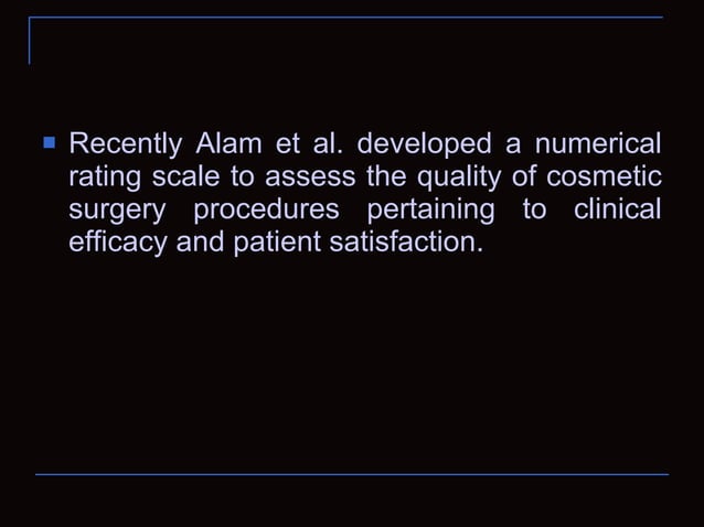 Measurement Of Facial Skin And Soft Tissue Laxity | PPT
