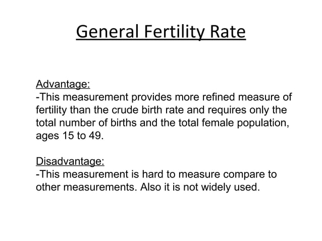 Measurement of fertility hori kotaro | PPT
