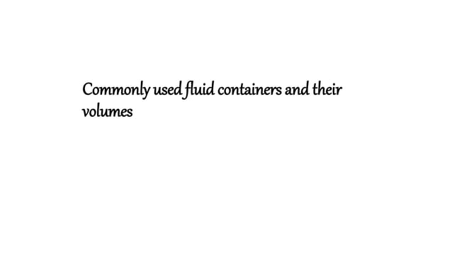 Measurement of fluid_intake_&_output | PPT