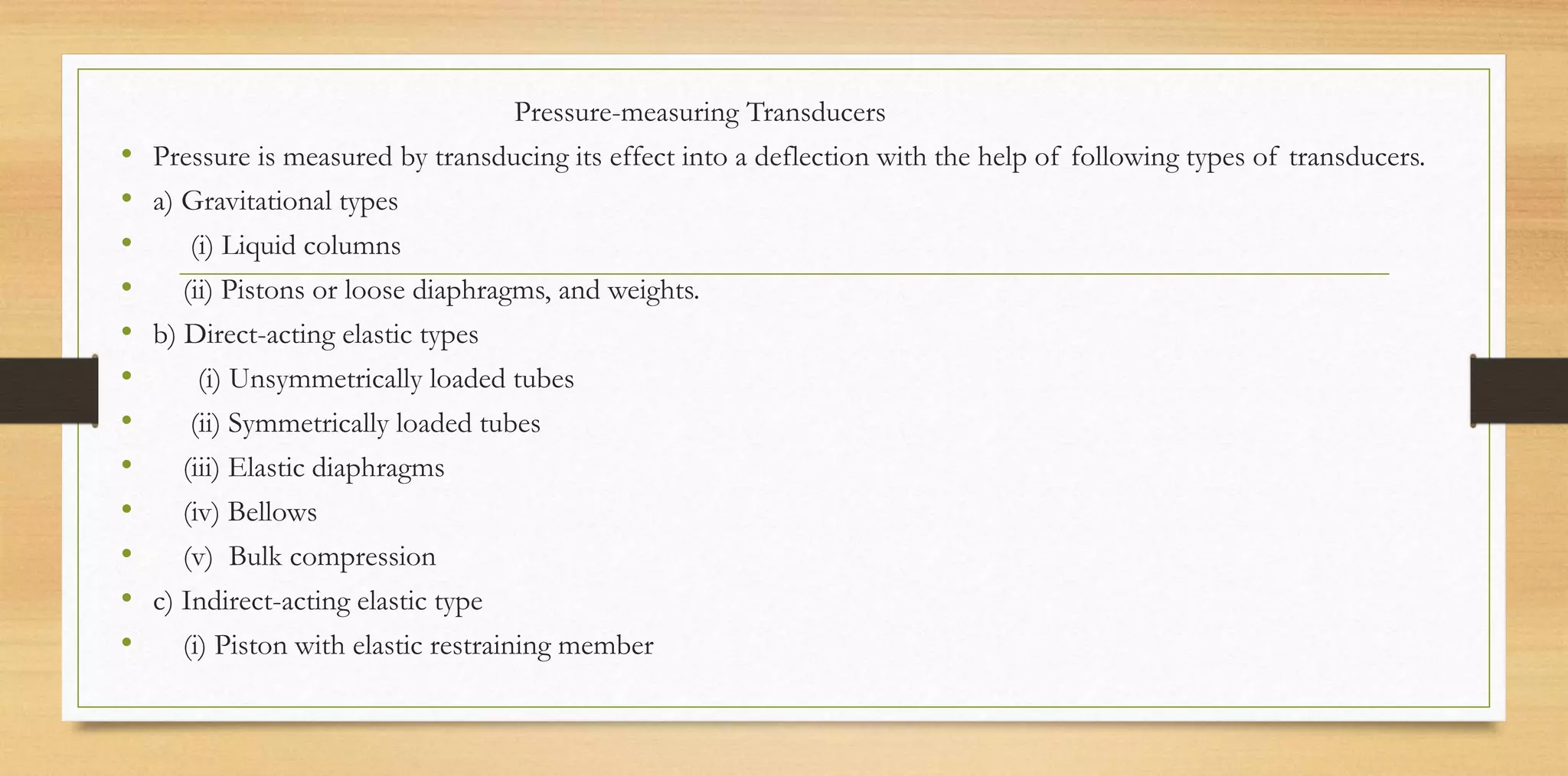 Measurement of force and torque and pressure standards | PPSX