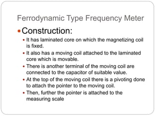 Measurement of frequency | PPTX