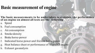 Measurement of friction power | PPTX