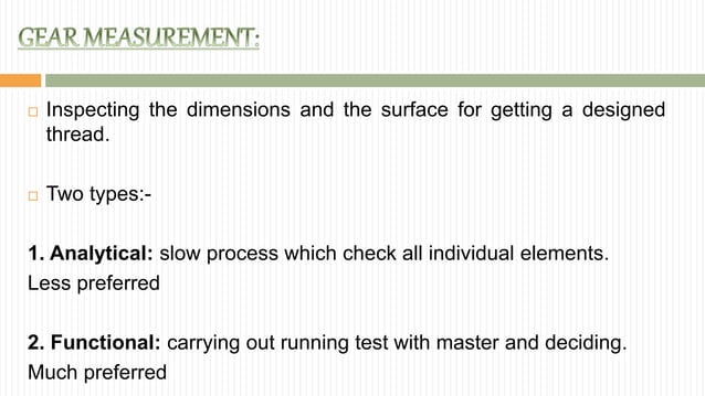 Measurement of gears | PPTX | Sports Equipment | Sports