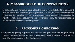 Measurement of gears | PPTX