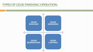 Measurement of gears | PPTX