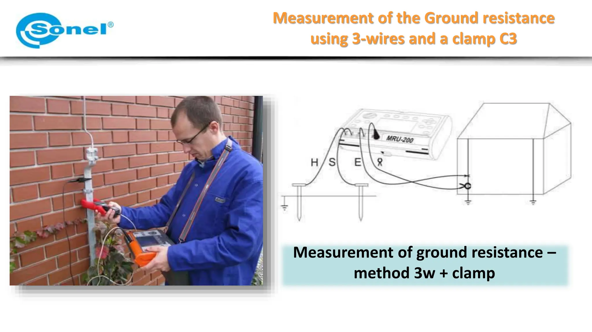 Measurement of Grounding resistance with Sonel devices | PPTX