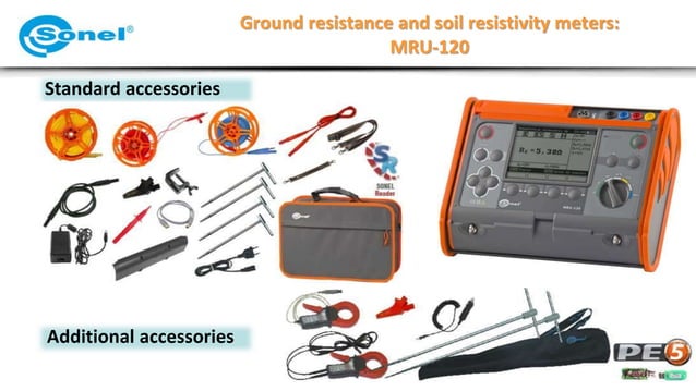 Measurement of Grounding resistance with Sonel devices | PPTX | Geology ...