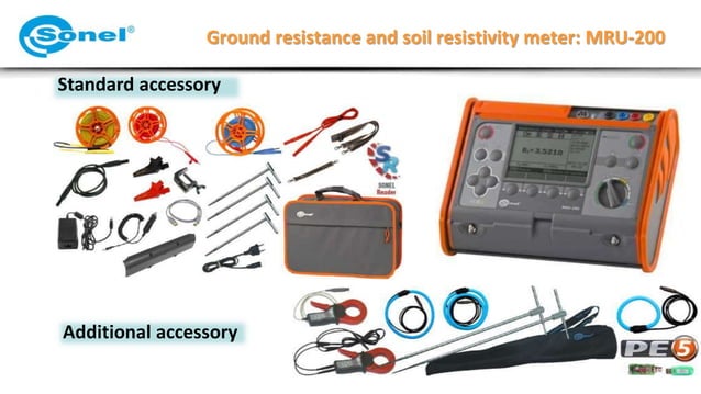Measurement of Grounding resistance with Sonel devices | PPTX | Geology ...