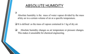 Humidity | PPTX | Weather | Science