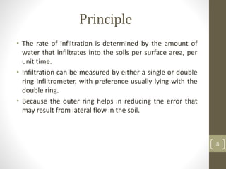 Measurement of infiltration | PPTX