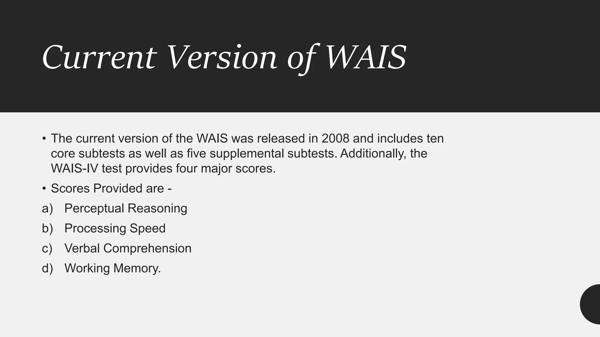 Measurement of intelligence | PPTX