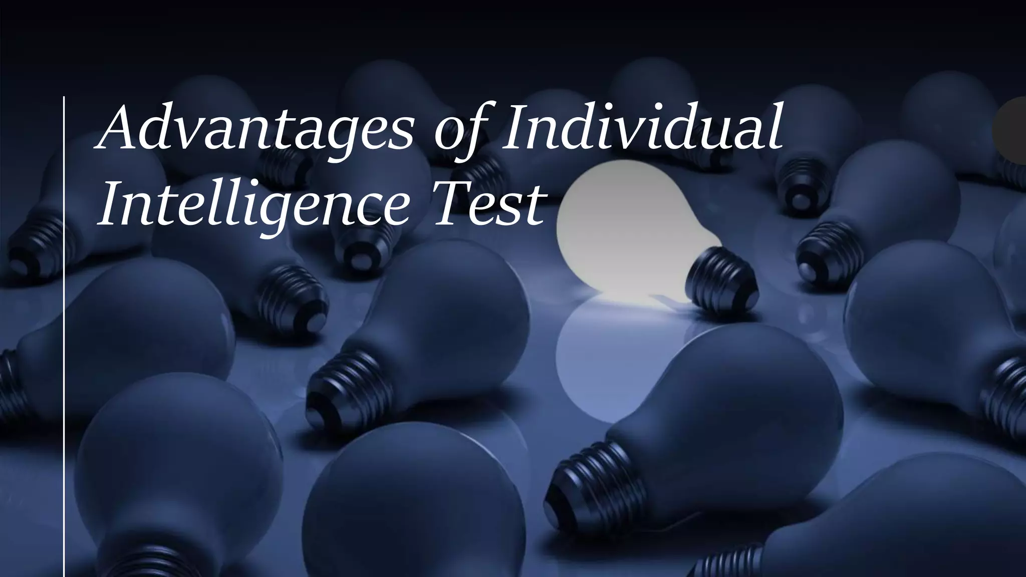 Measurement of intelligence | PPTX