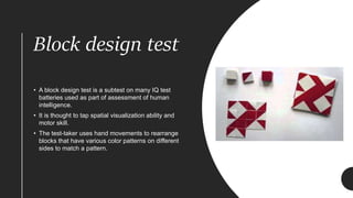 Measurement of intelligence | PPTX