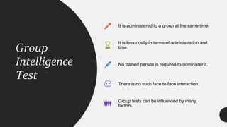 Measurement of intelligence | PPTX