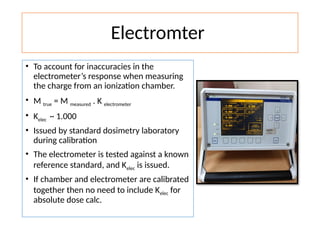 MEASUREMENT OF IONISING RADIATION BY DR SYED AMAN | PPTX
