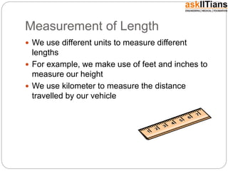 Measurement of Length | Physics | PPTX