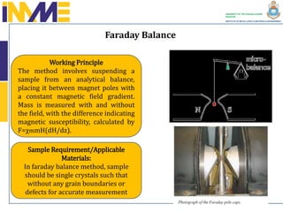 Measurement of Magnetic properties of materials | PPTX