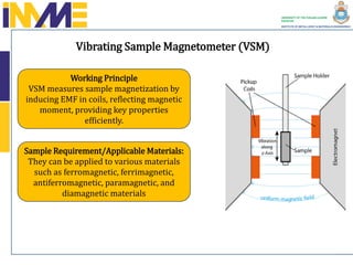 Measurement of Magnetic properties of materials | PPTX