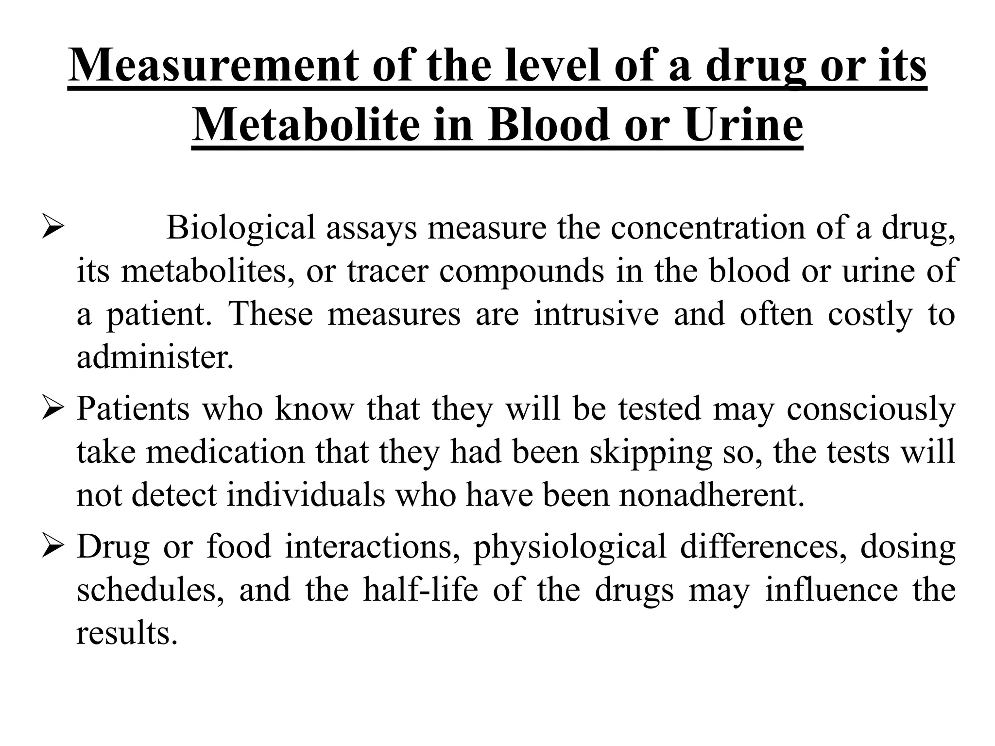 Measurement of medication adherence | PPTX