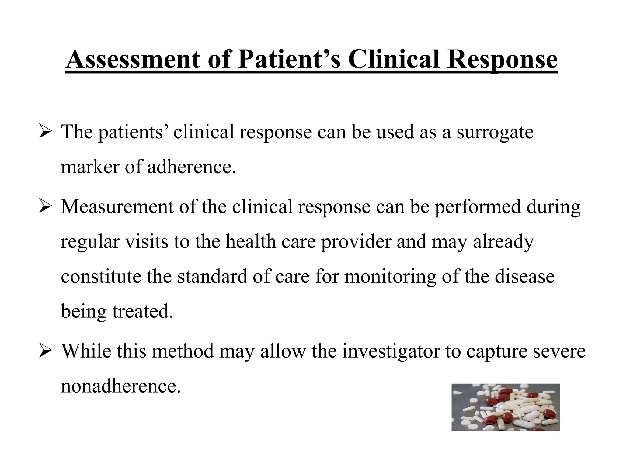 Measurement of medication adherence | PPTX