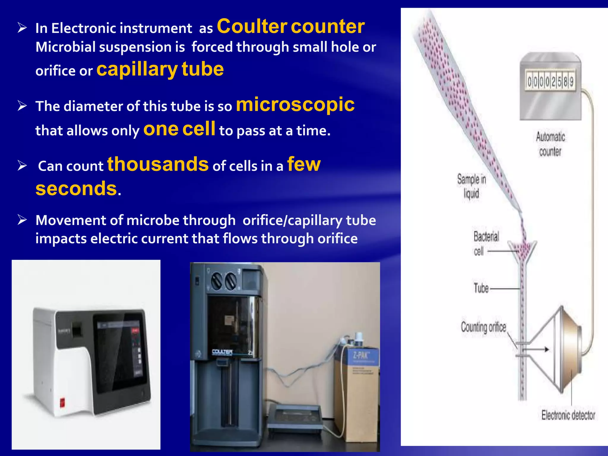 Measurement of microbial growth | PPTX
