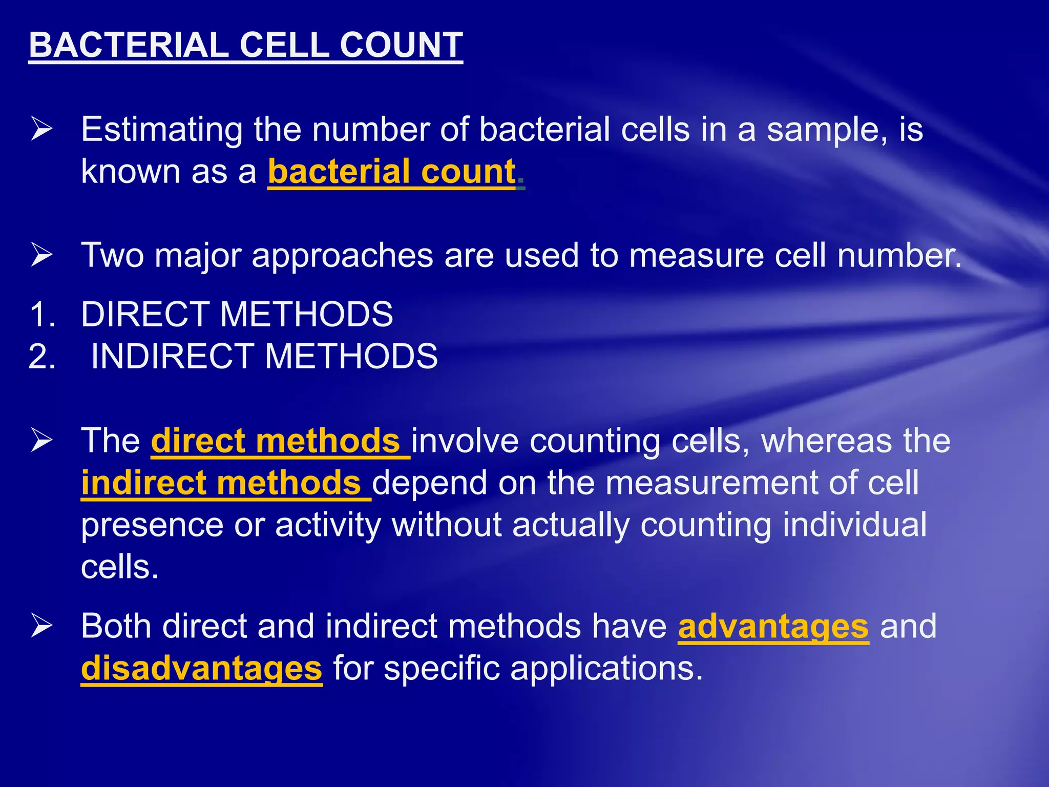 Measurement of microbial growth | PPTX