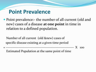 Measurement of morbidity | PPTX