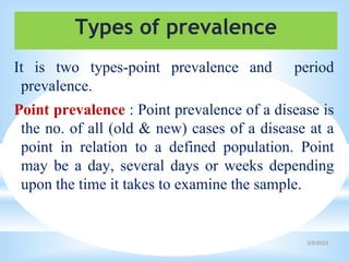 MEASUREMENT OF MORBIDITY & MORTALITY..ppt