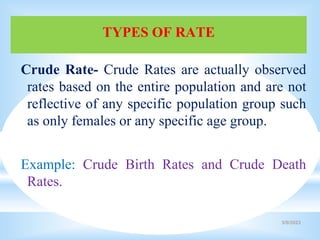 MEASUREMENT OF MORBIDITY & MORTALITY..ppt