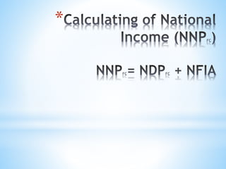 Measurement of national income | PPT