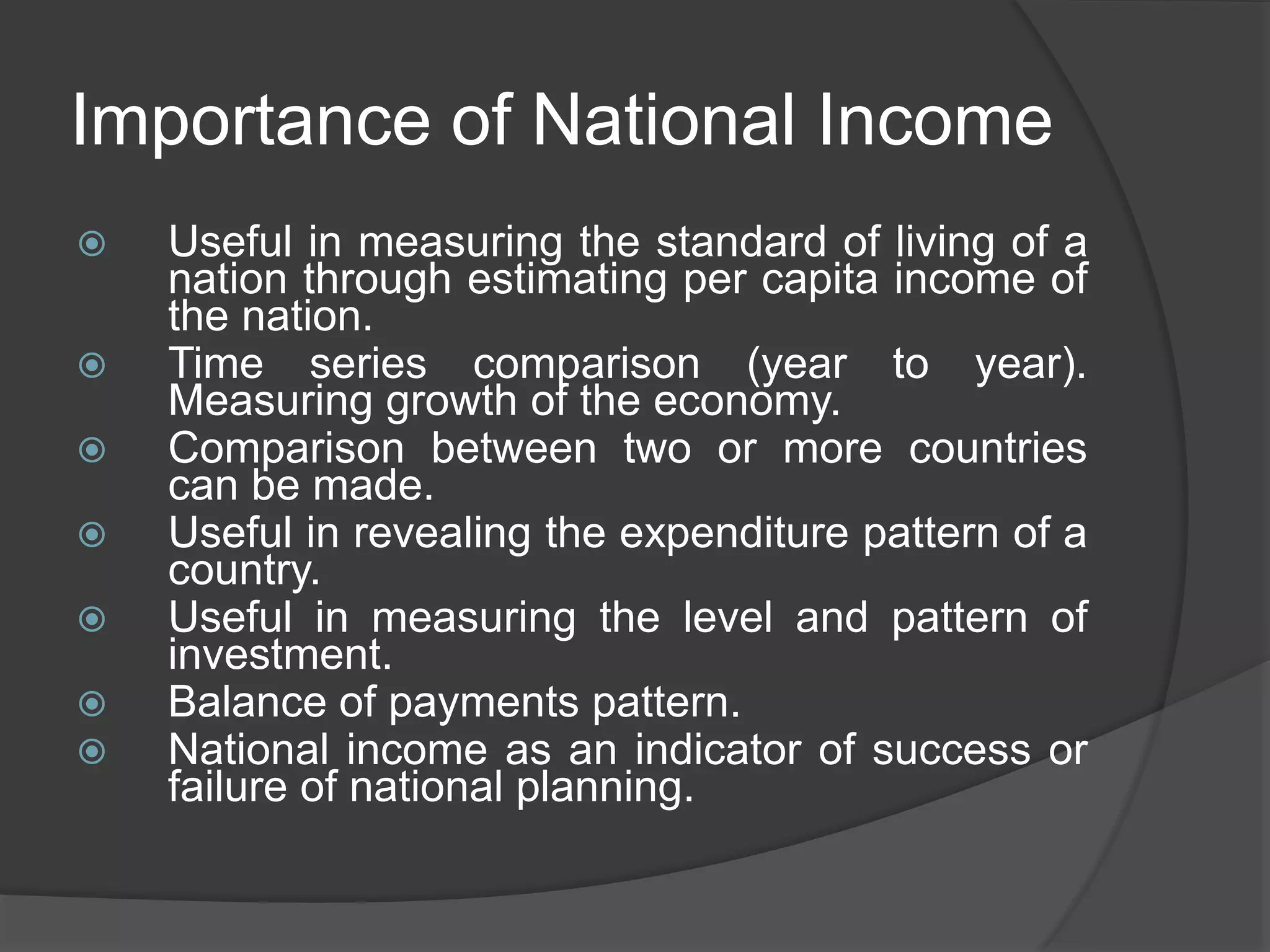 Measurement of national income | PPTX