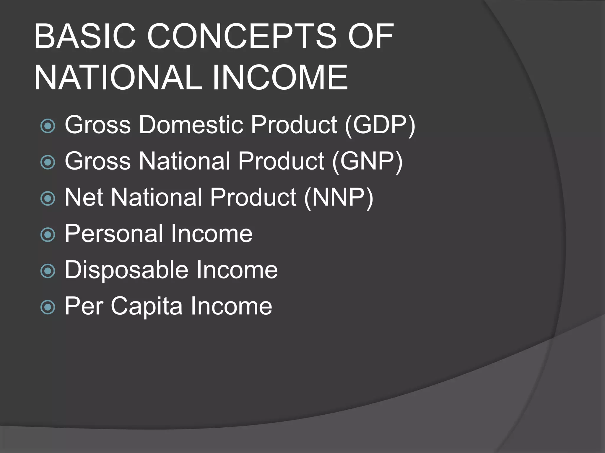 Measurement of national income | PPTX | Business Accounting & Finance ...
