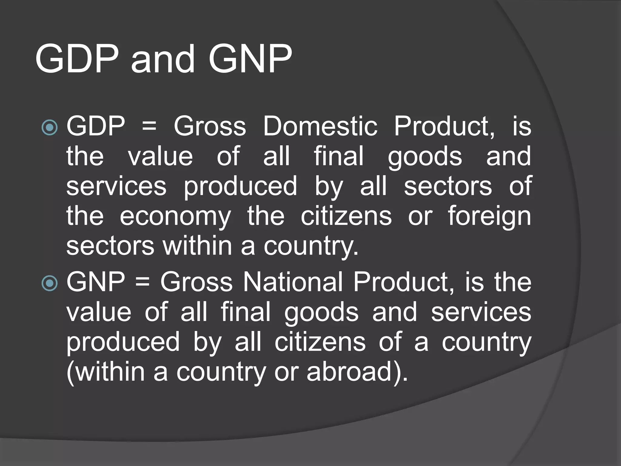 Measurement of national income | PPTX