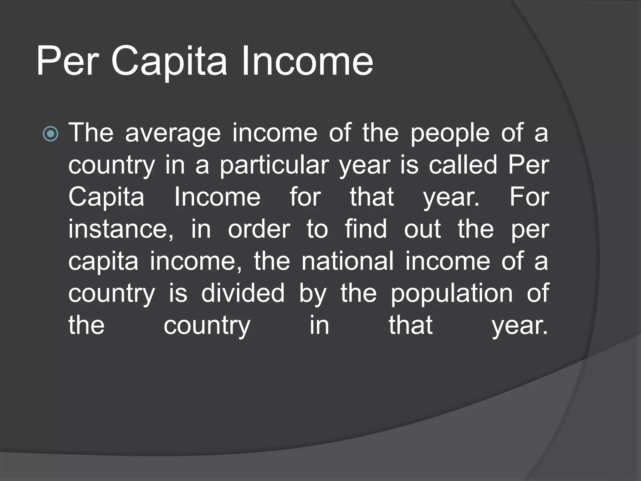 Measurement of national income | PPTX