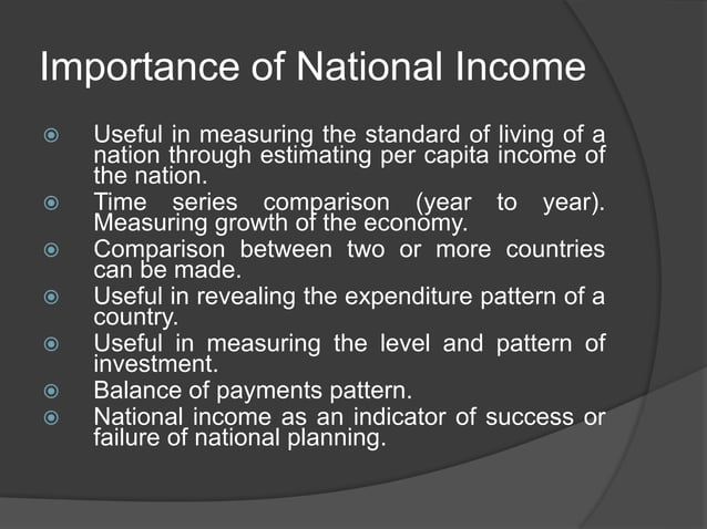 Measurement of national income | PPTX | Business Accounting & Finance ...