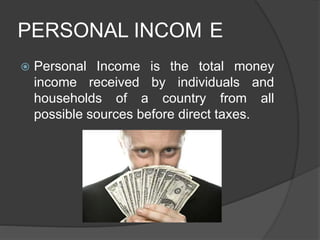 Measurement of national income | PPTX