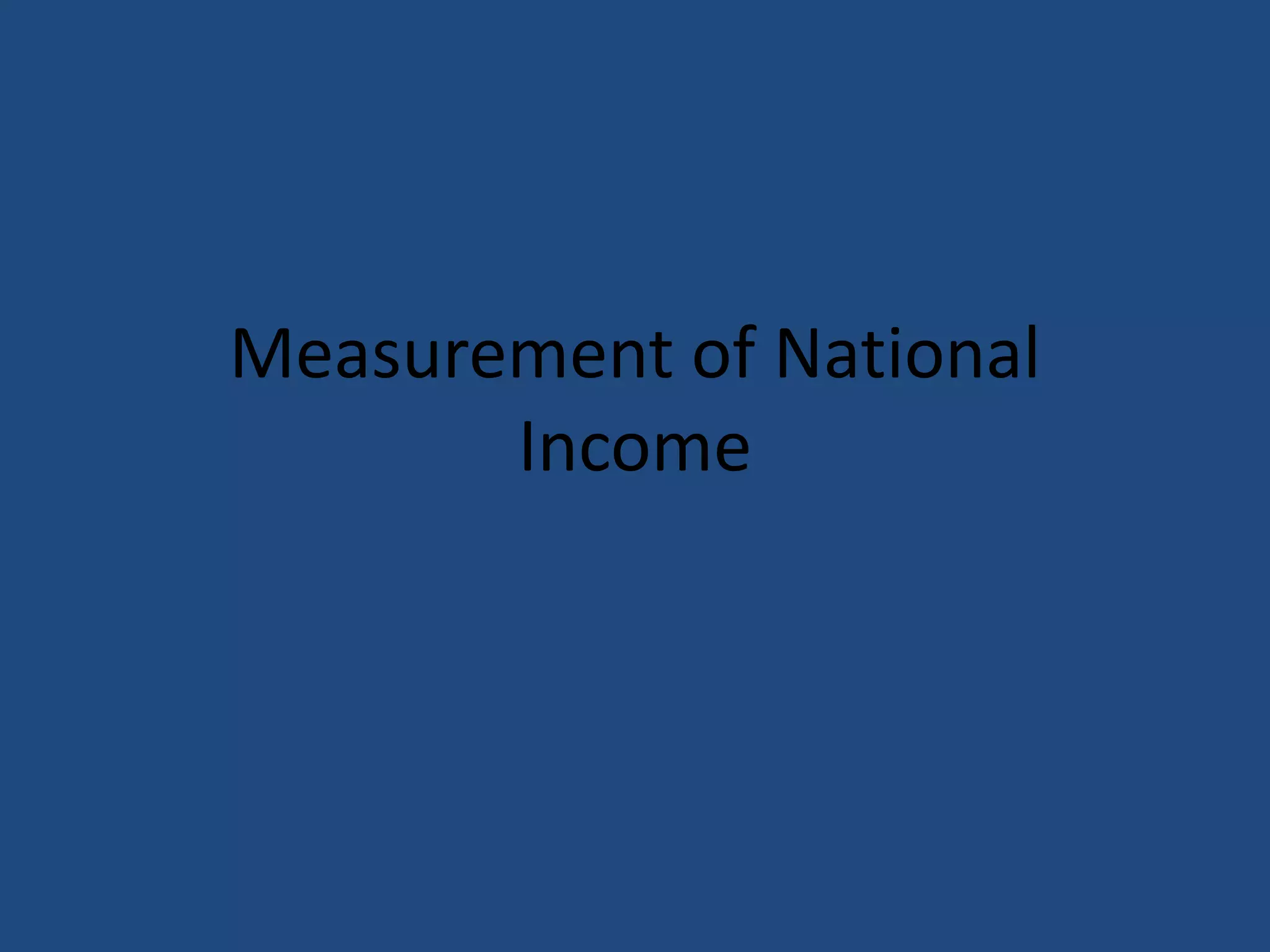 Measurement of national income, GDP ,GNP, CPI calculation and ...