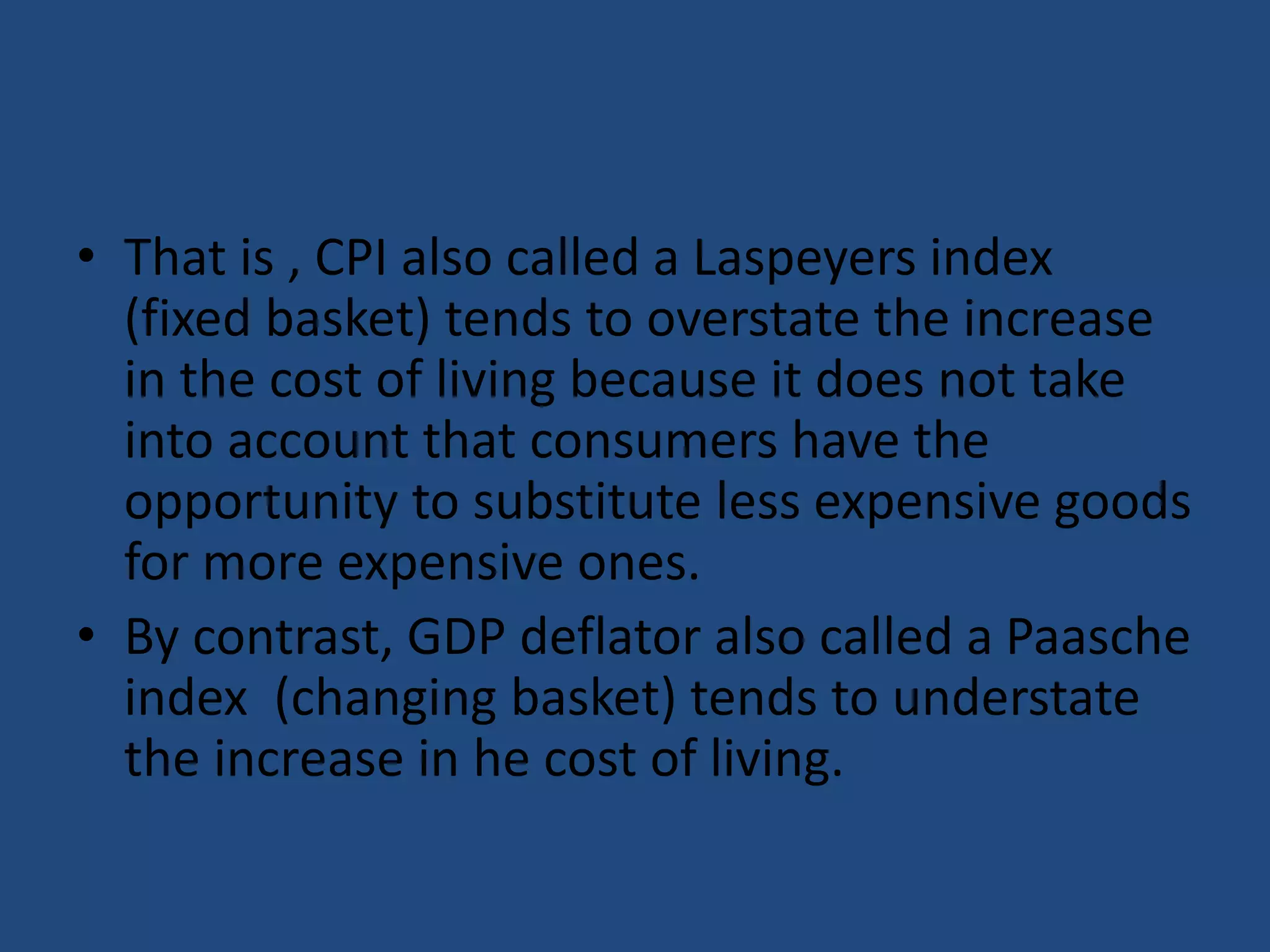 Measurement of national income, GDP ,GNP, CPI calculation and ...