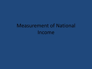 Measurement of national income, GDP ,GNP, CPI calculation and ...