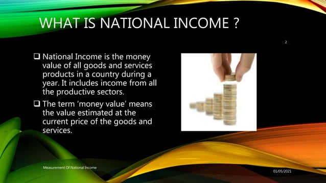 Measurement of national income | PPT