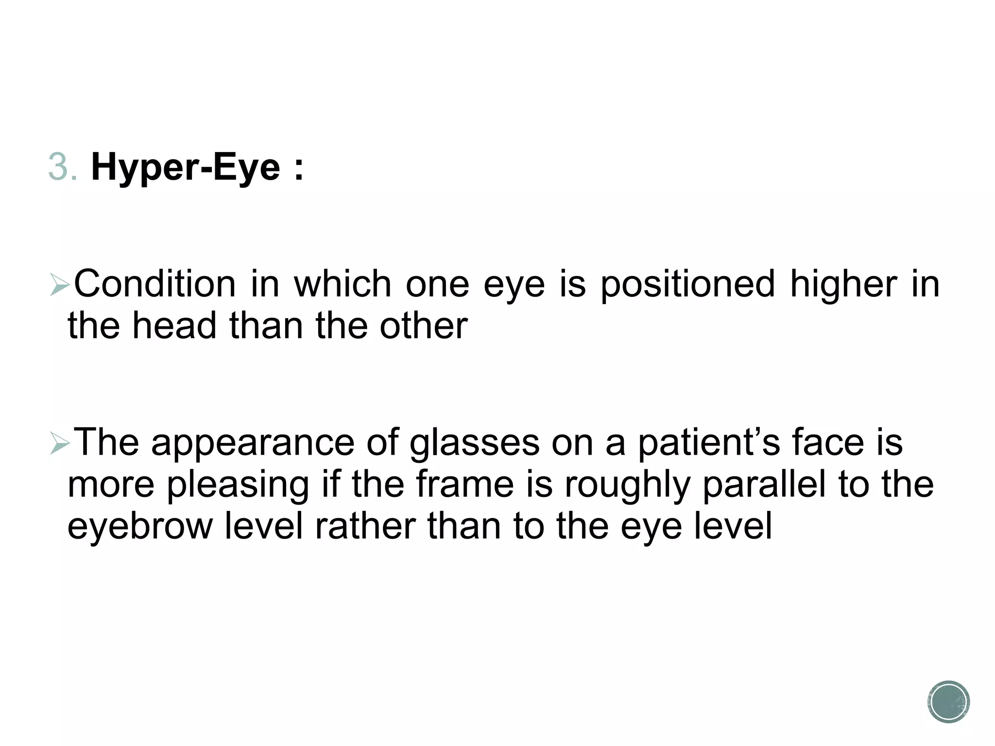 Measurement of optical center of ophthalmic lenses | PPTX